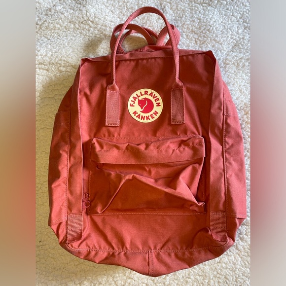 Fjallraven | Bags | 0 Authentic Fjallraven Kanken Rowan Red Backpack ...